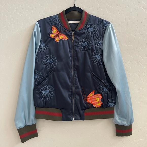 Chelsea & Violet | Jackets & Coats | Chelsea Violet Navy And Light Blue ...